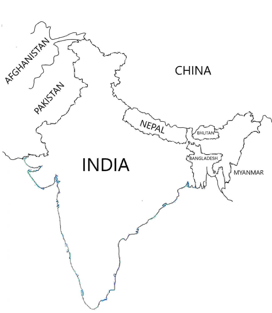 India s Borders International Borders In India GEOGRAPHY HOST India s Borders International Borders In India GEOGRAPHY HOST
