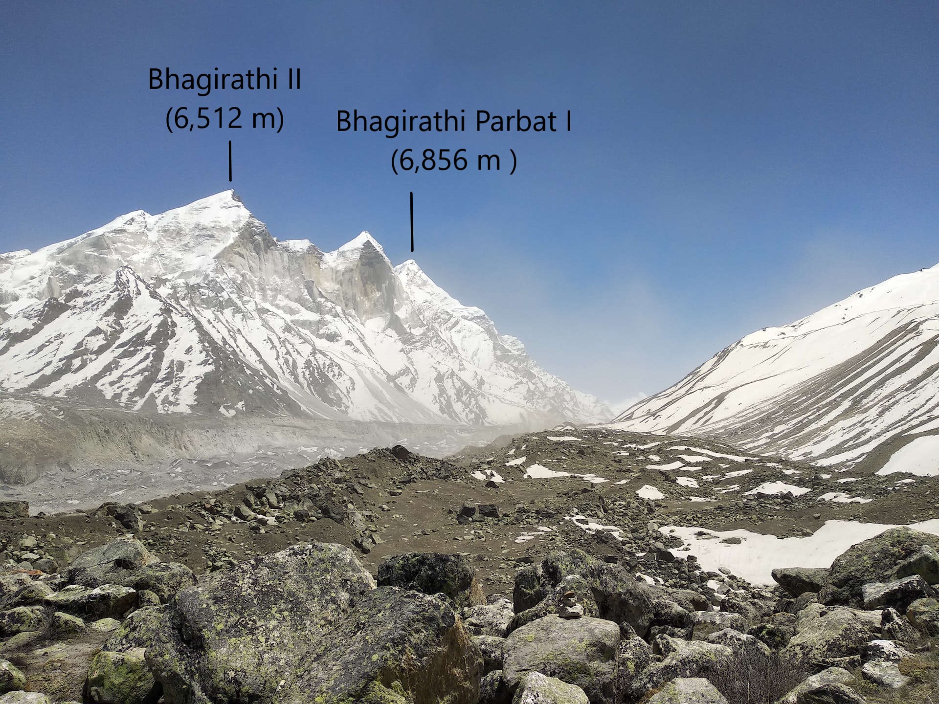 High peaks of Uttarakhand Himalayas | Beautiful mountain peaks