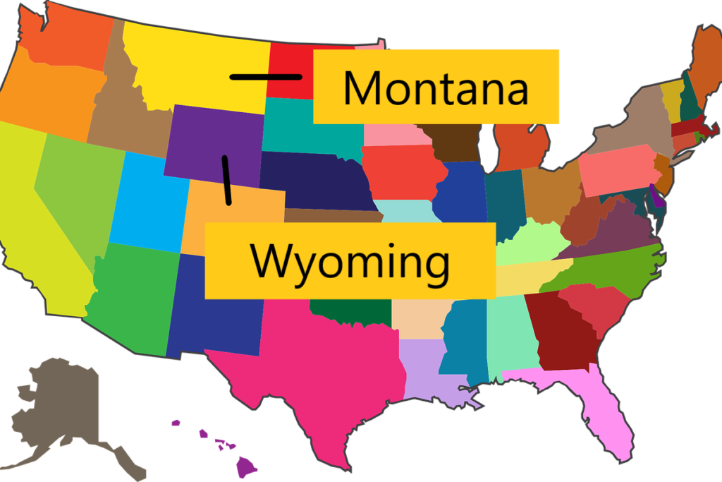 Where Is Montana Map