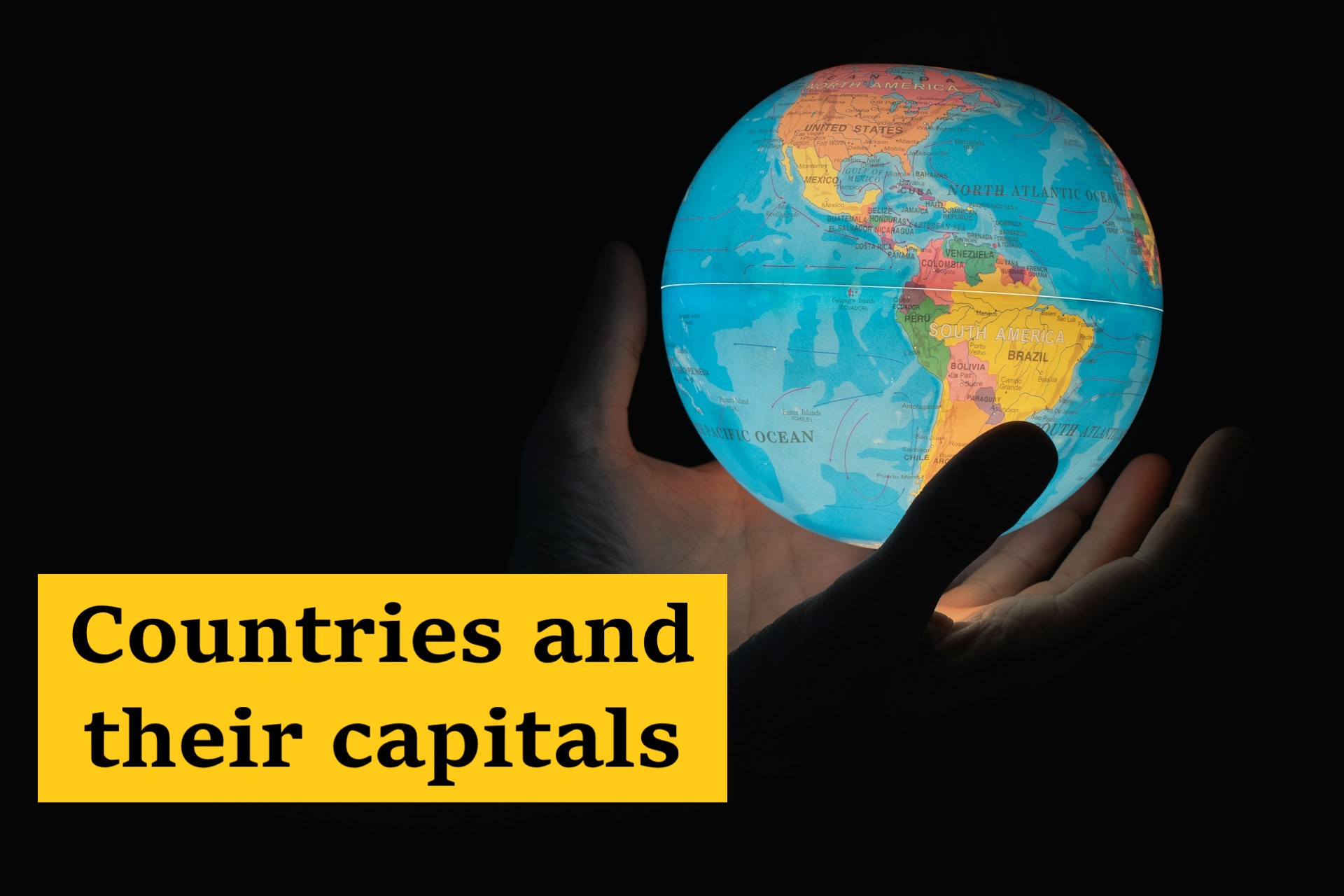 Countries and their capital cities - full list in alphabetical order ...