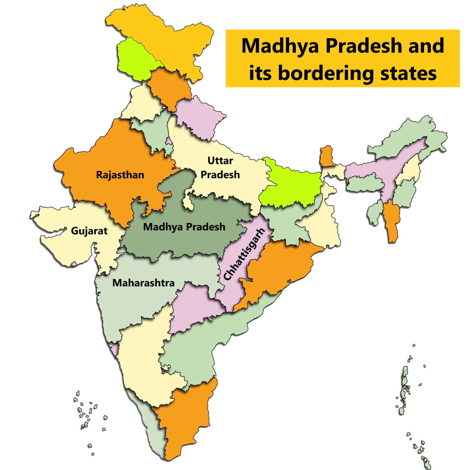 Madhya Pradesh facts - The heart of India
