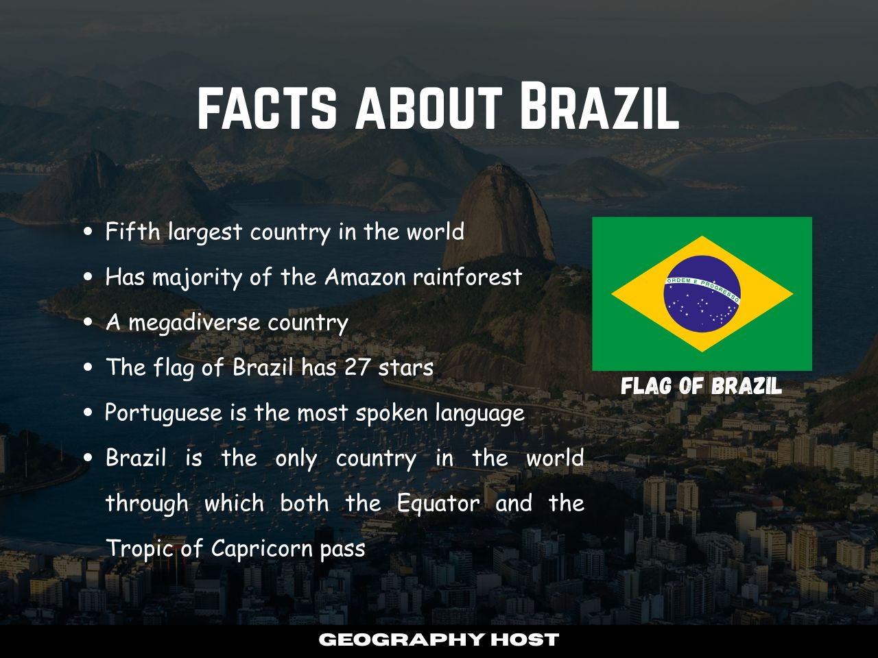 18 interesting facts about Brazil - GEOGRAPHY HOST