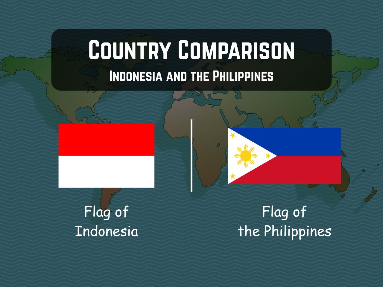 Indonesia and the Philippines - country comparison - GEOGRAPHY HOST