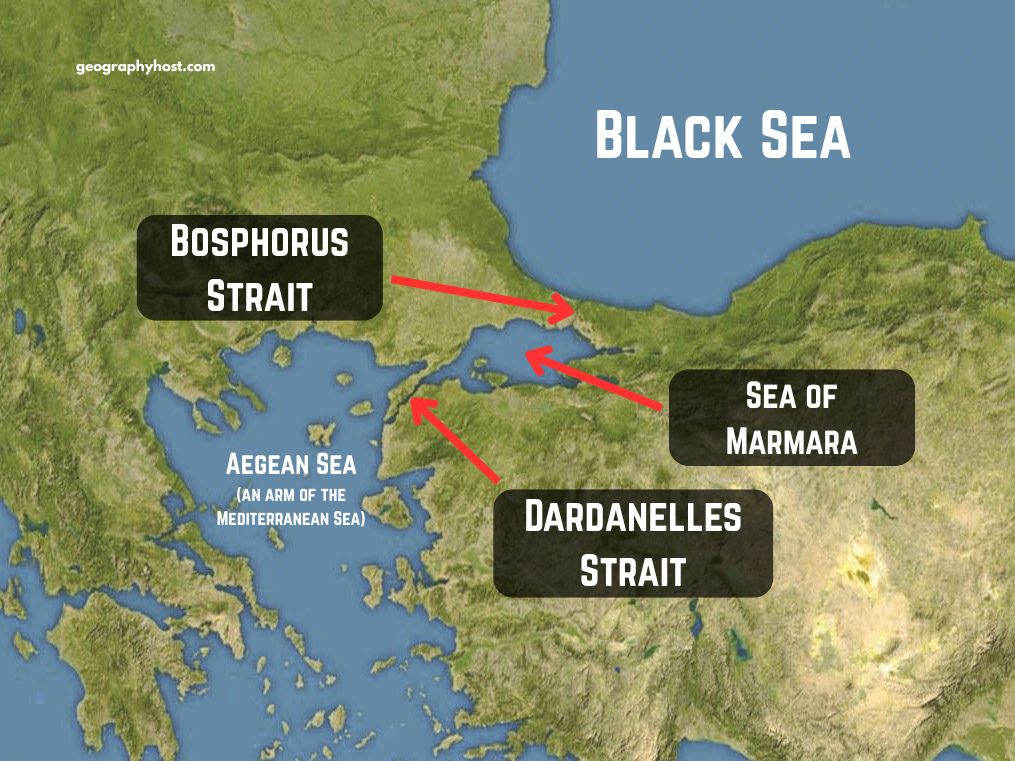 Bosphorus Strait - length, width, depth, importance - GEOGRAPHY HOST
