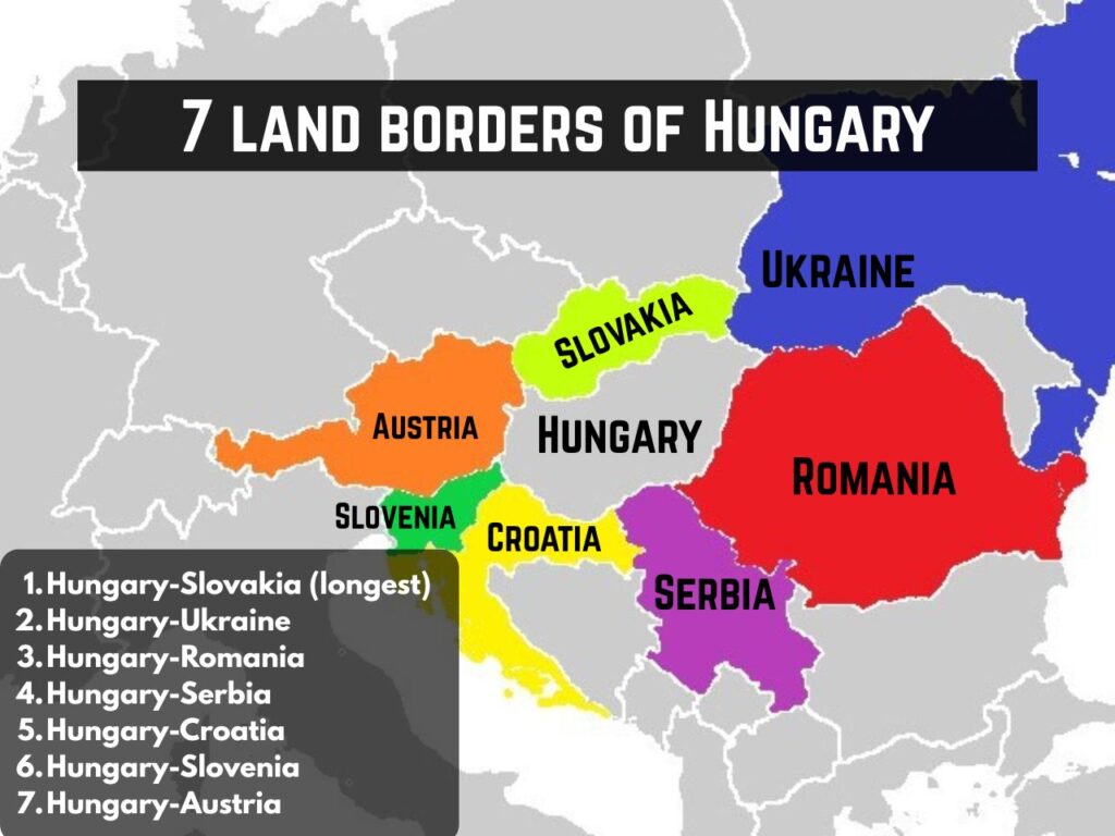 What are the 7 countries that border Hungary? - GEOGRAPHY HOST