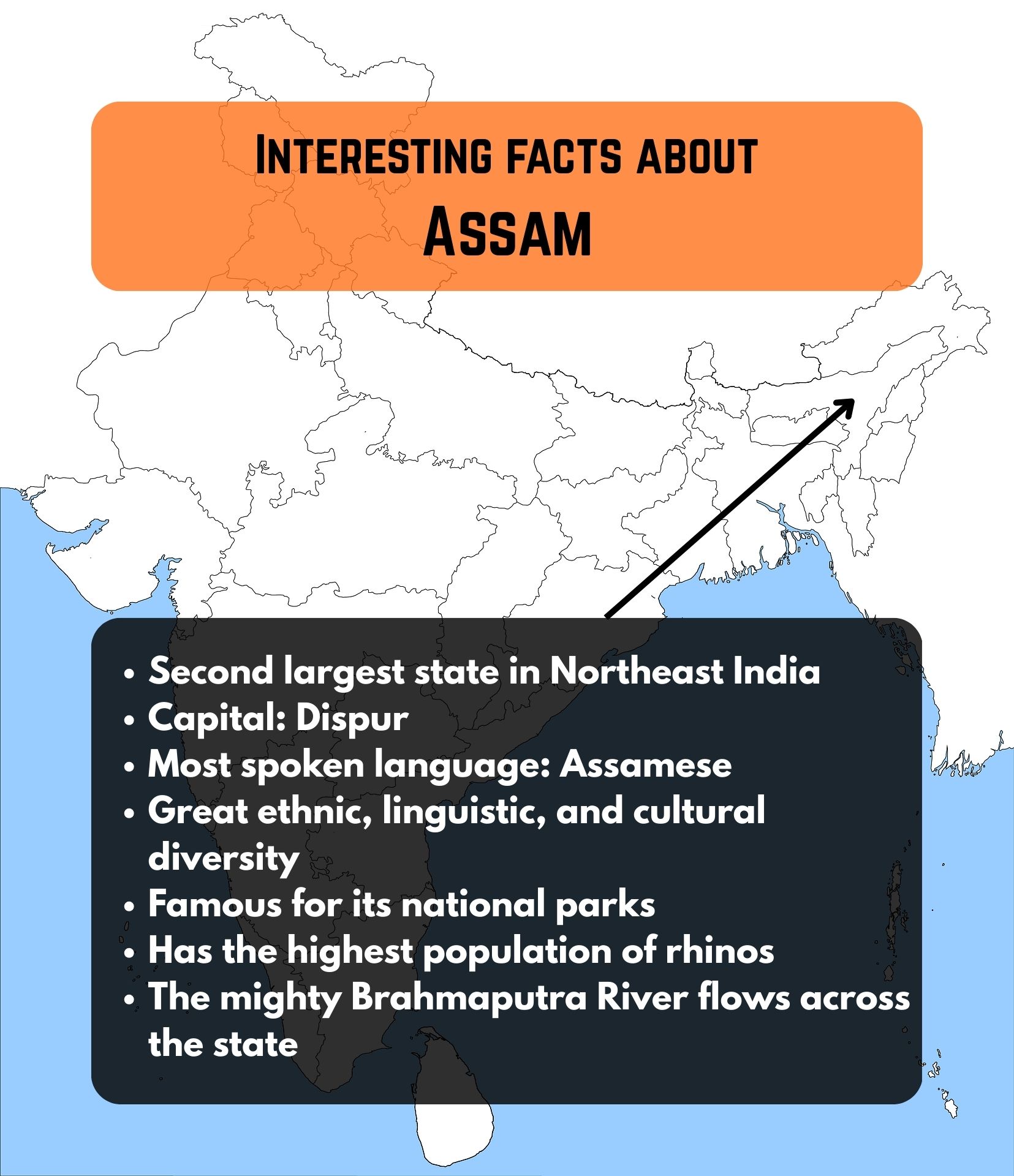 Assam state facts | Overview, geography, history, etc.