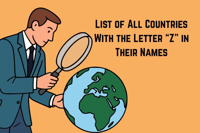 List of all countries with the letter "Z" in their names - GEOGRAPHY HOST